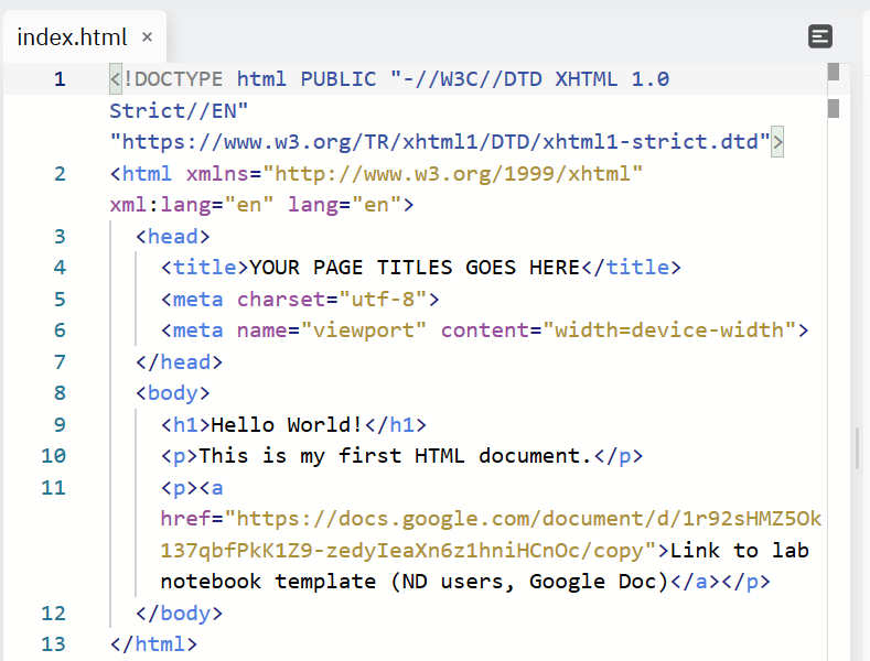 Your Second Webpage! — Code in Context, Computing & the Liberal Arts
